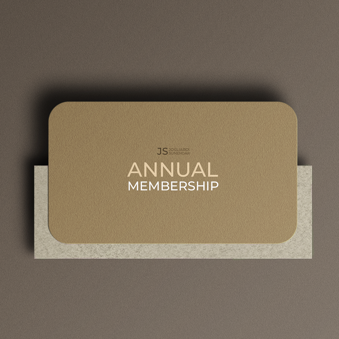Annual Membership | Joeliardi Sunendar